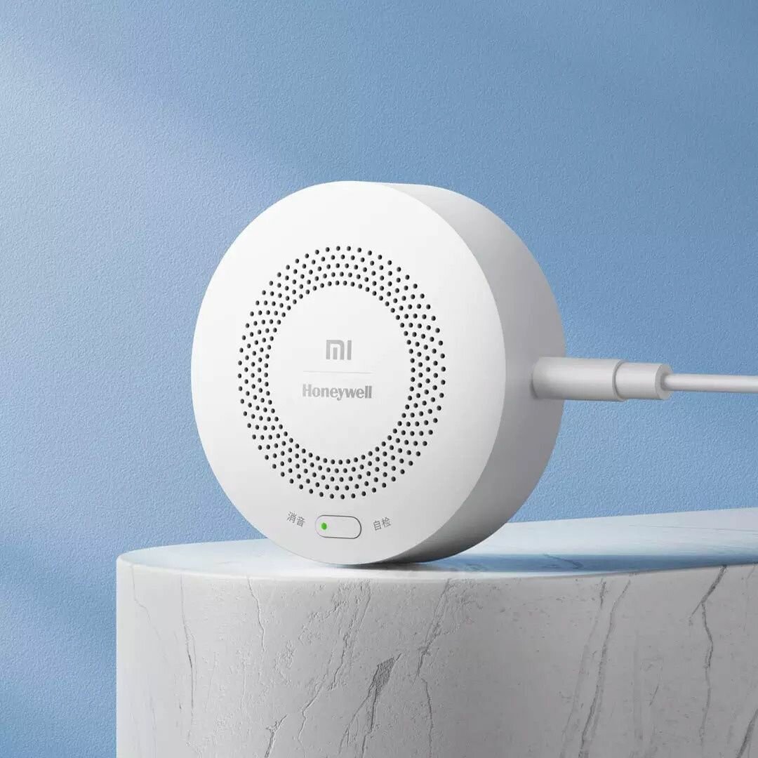 Эксклюзивный датчик обнаружения утечки газа Xiaomi Honeywell JTBF03MI/AW в белом цвете