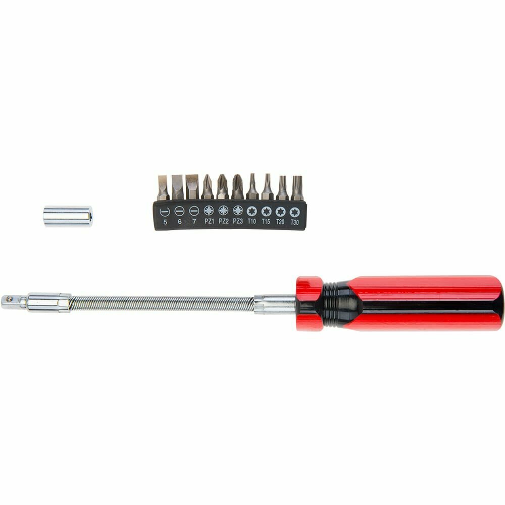 Отвертка с гибким стержнем Top Tools набор 12шт. 39D122