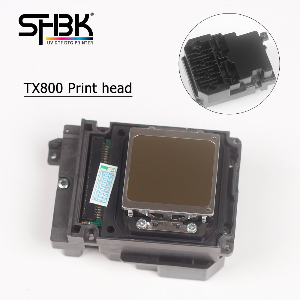 Оригинальная печатающая головка EPSON TX800 F192040 DX10 DTF DTG UV для принтеров TX710W TX720 TX820 TX830 TX700 TX710W TX720W TX800F