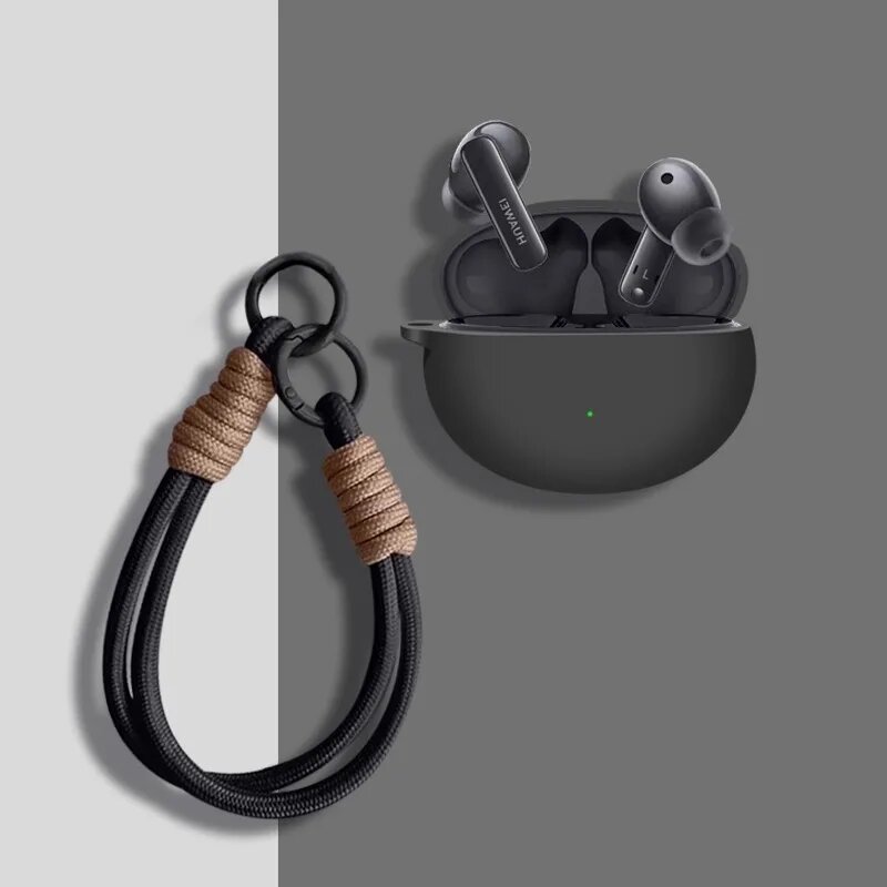 Модный веревочный чехол для наушников для Huawei Freebuds 5i 6i, мягкий силиконовый чехол для наушников для Huawei Freebuds Pro 3/Freebuds Pro4
