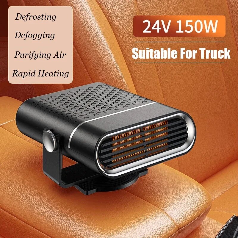 Автомобильный вентилятор 2-в-1 для охлаждения и обогрева, 12В/24В, портативный, для Black 24V