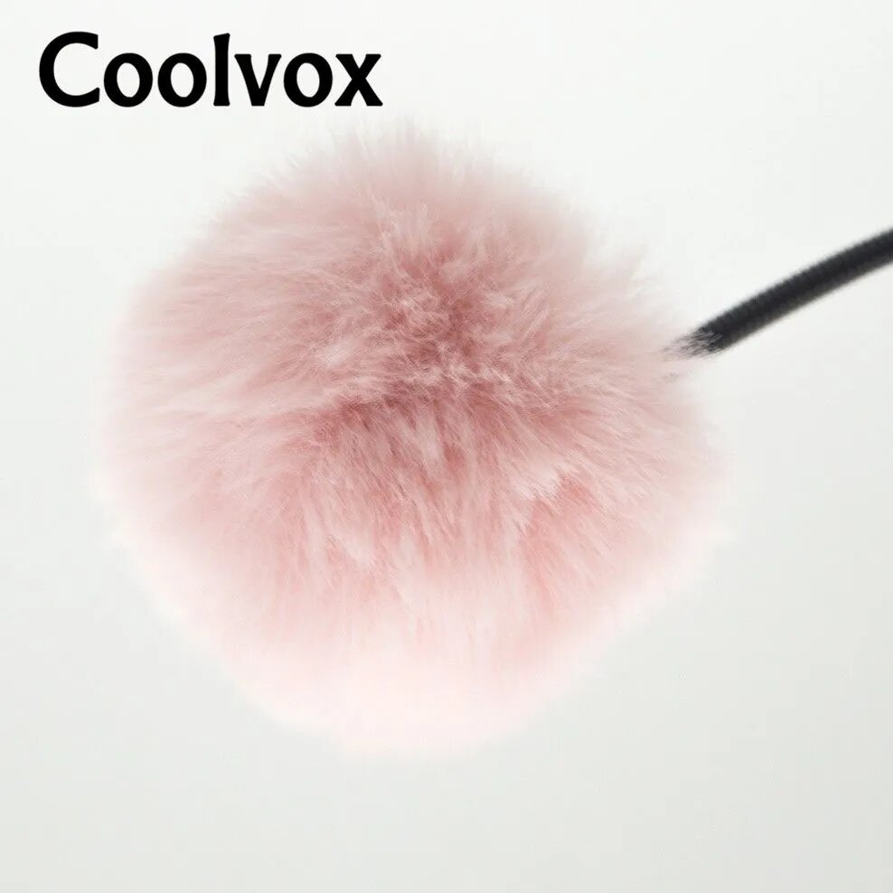 Coolvox Аксессуар для микрофона петличный CVLMCd10мм, розовый