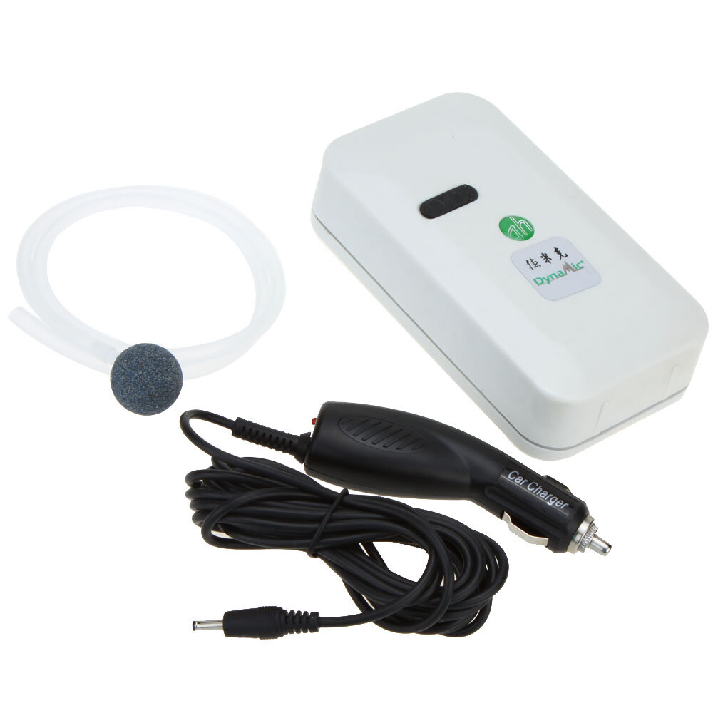 Портативный автомобильный аквариумный аэратор для рыб Многоскоростной воздушный насос Живая приманка для рыбалки Водонепроницаемый