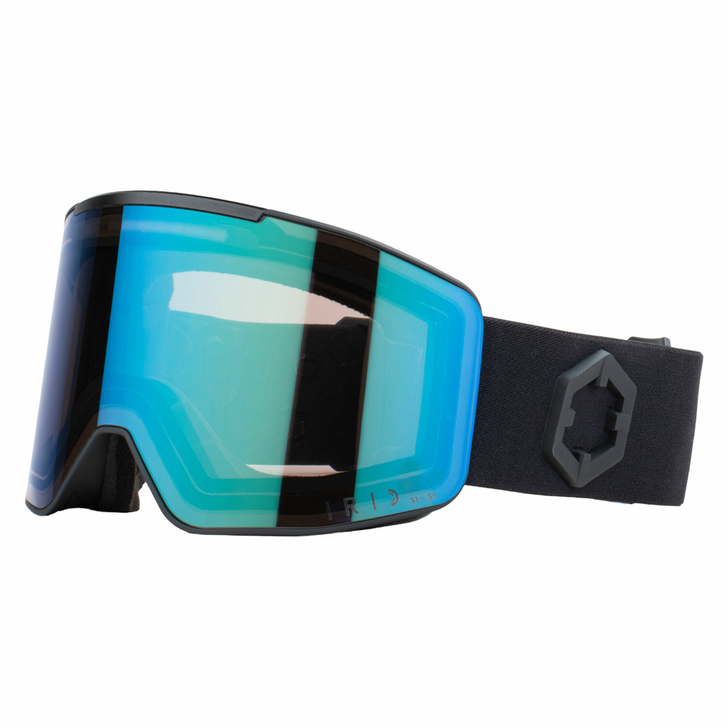 Маска горнолыжная Out Of Electra 3 Black/Irid Green S1-S3