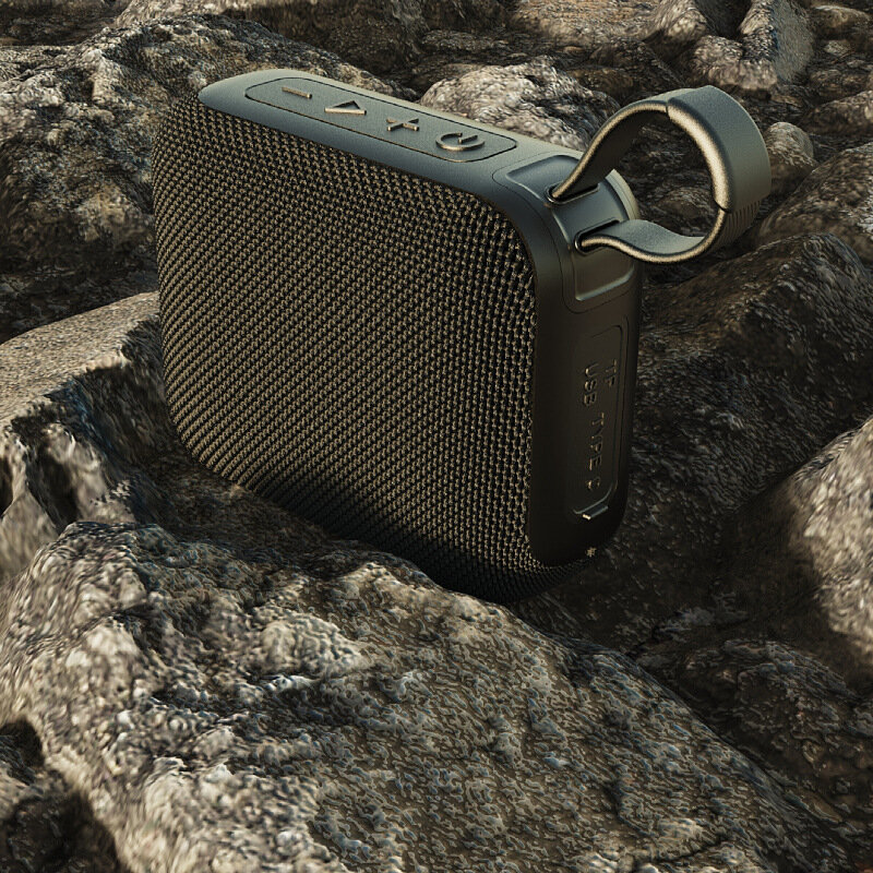 Портативная беспроводная мини-колонка GO4 с Bluetooth для активного отдыха, велоспорта и спорта на открытом воздухе