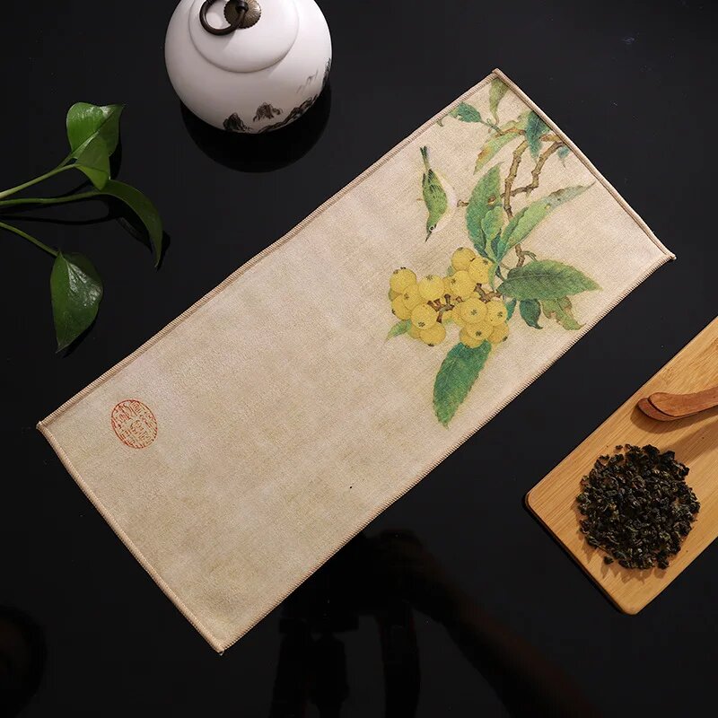 Китайские чайные полотенца из нетканого полотна 09