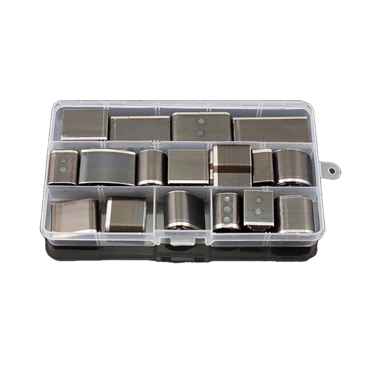 Набор инструментов для пробивания отверстий из кожи 52 шт, пуансон для чехлов телефонов, ремней, материал: сплавная сталь, размер упаковки: 178 * 105 * 2.35 мм, вес упаковки: 452 г