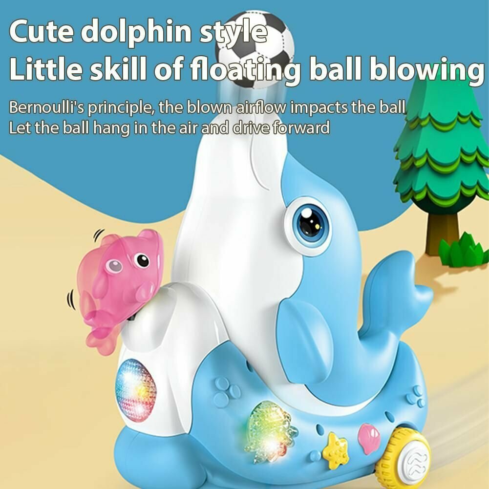 Развивающая музыкальная игрушка для малышей; Интерактивный дельфин