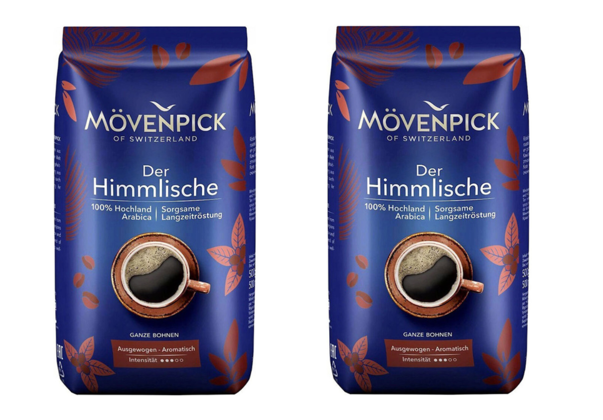 Кофе MOVENPICK der Himmlische молотый, натуральный, 0,5 кг - 2 штуки