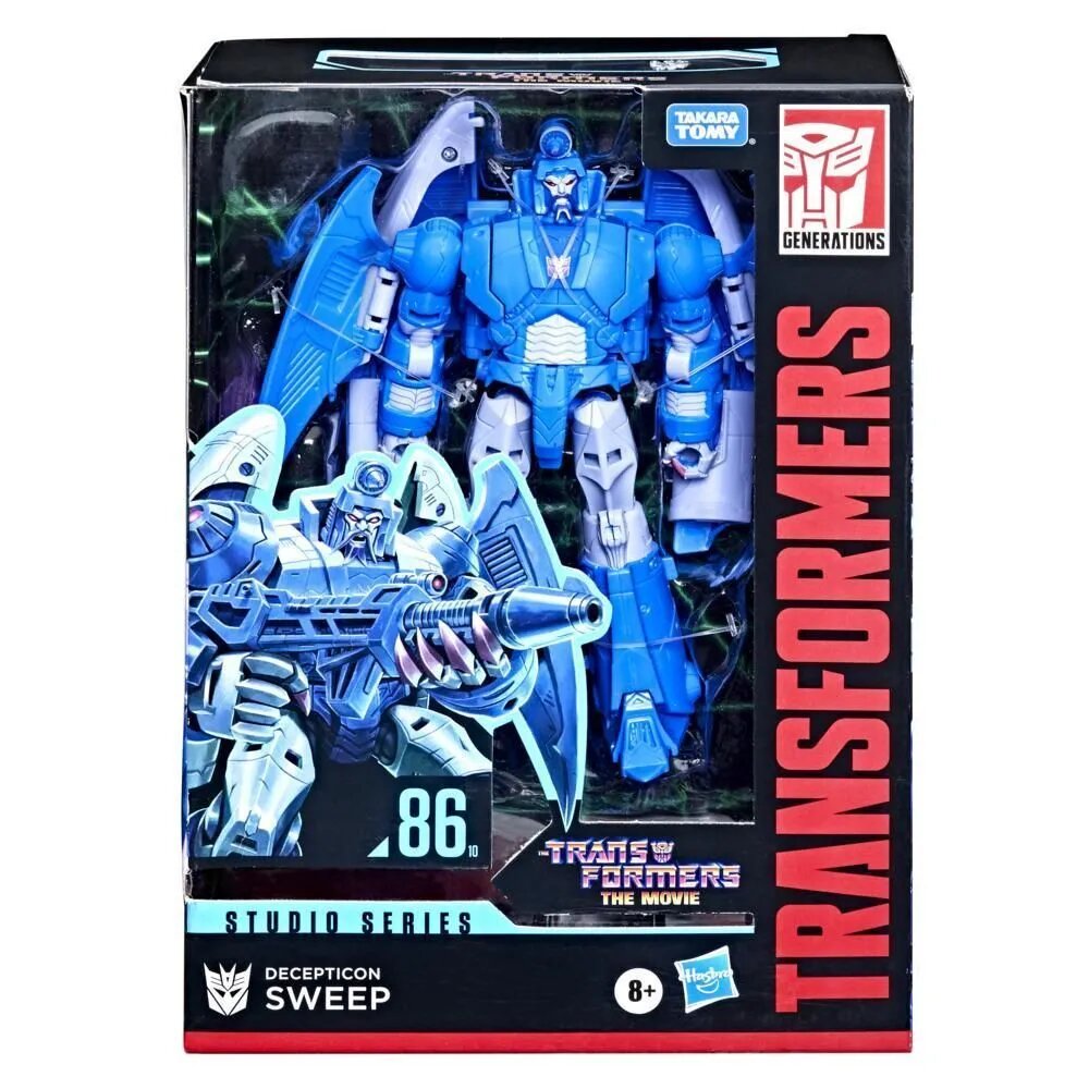 Трансформеры игрушки Hasbro Transformers Studio Series Voyager The Transformers: The Movie 86-10 Decepticon Sweep (16.5cm) F0793