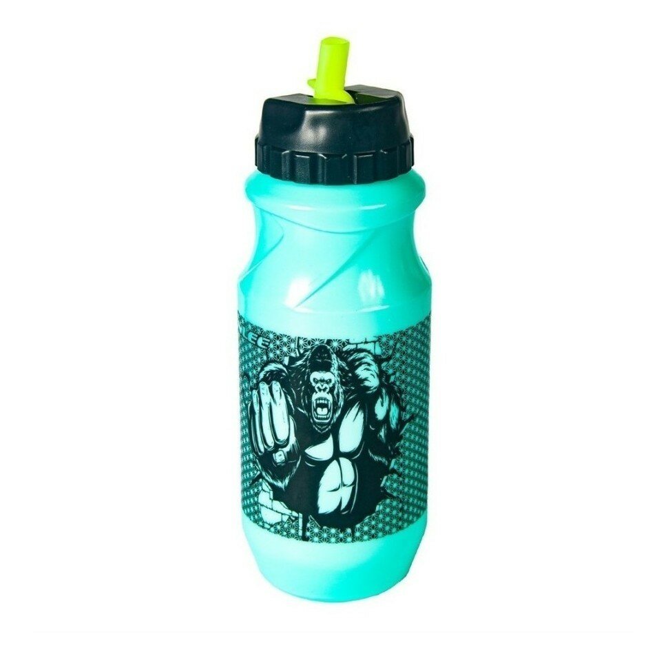 Велобутылка Enlee RR-20 Gorilla Green 0,6 л, зеленая