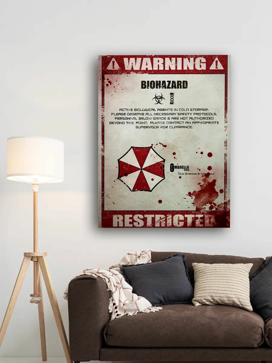 Постеры на стену для интерьера Umbrella, плакат 1шт, А2 размер. — фото 1