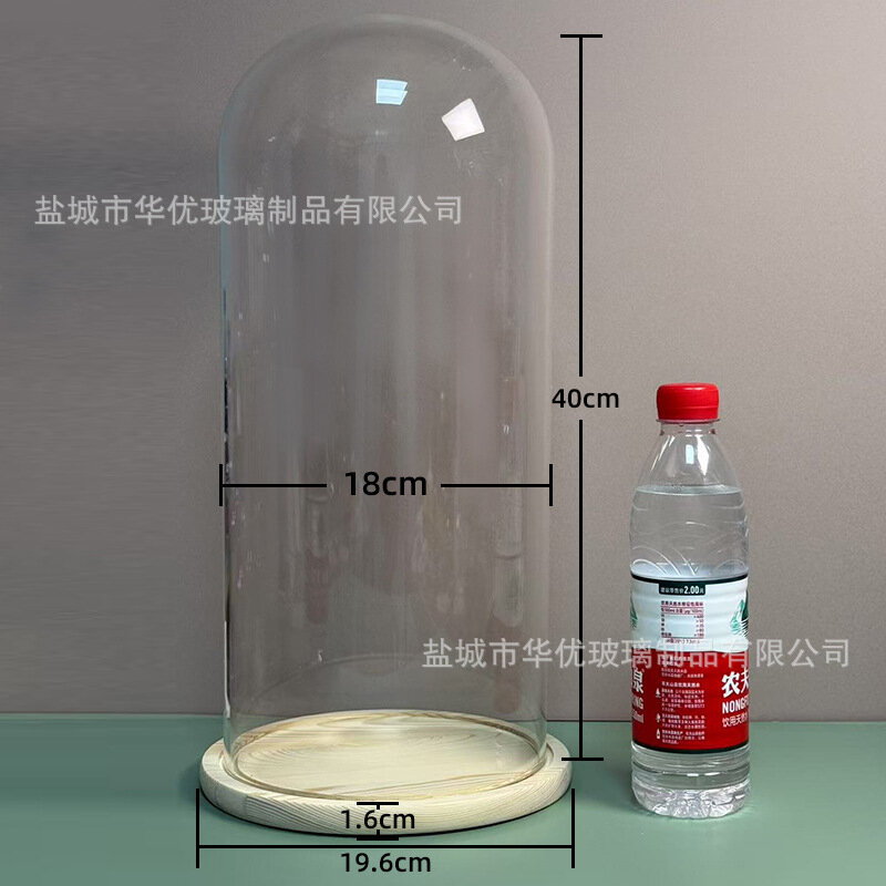 Прямые поставки с фабрики: вечные цветы, сушеные цветы, стеклянная крышка, демонстрационная коробка, пылезащитный чехол, фигурка, ручная модель, стеклянная крышка