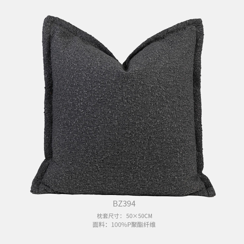 Итальянский стиль легкой роскоши, модель номера отеля, мягкая мебель, комплект постельного белья, черно-белый кофейный многочастный набор, дорожка для кровати, наволочка, декор для виллы