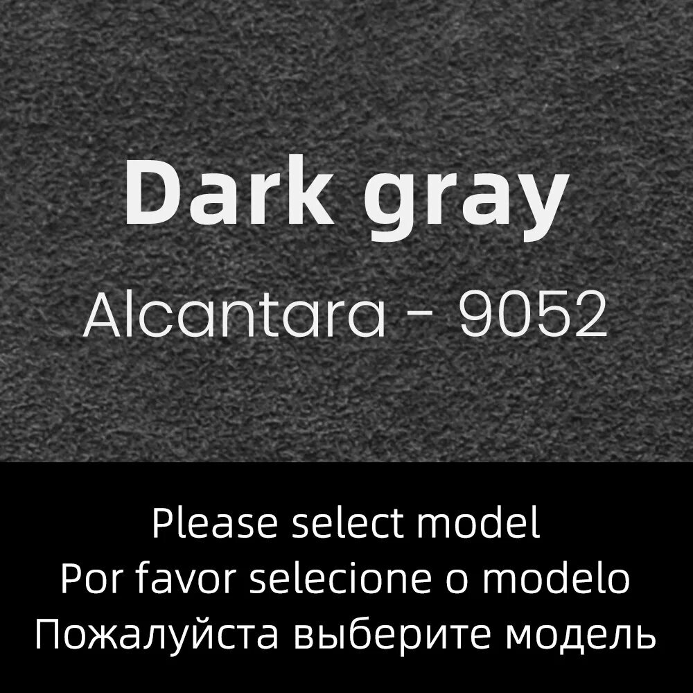 Чехол YMW ALCANTARA для AirPods Pro, Серый Dark gray