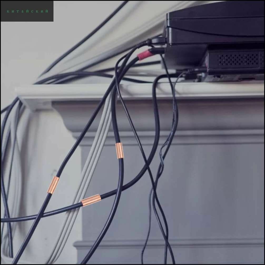 Медная муфта 12 мм для подключения угольного нагревательного кабеля 5 типоразмеров 70 шт