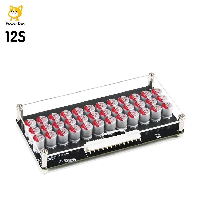 PowerDog активный балансир 12s Li-Ion / LiFePO4/LTO до 5,5а ток балансировки акриловая защита