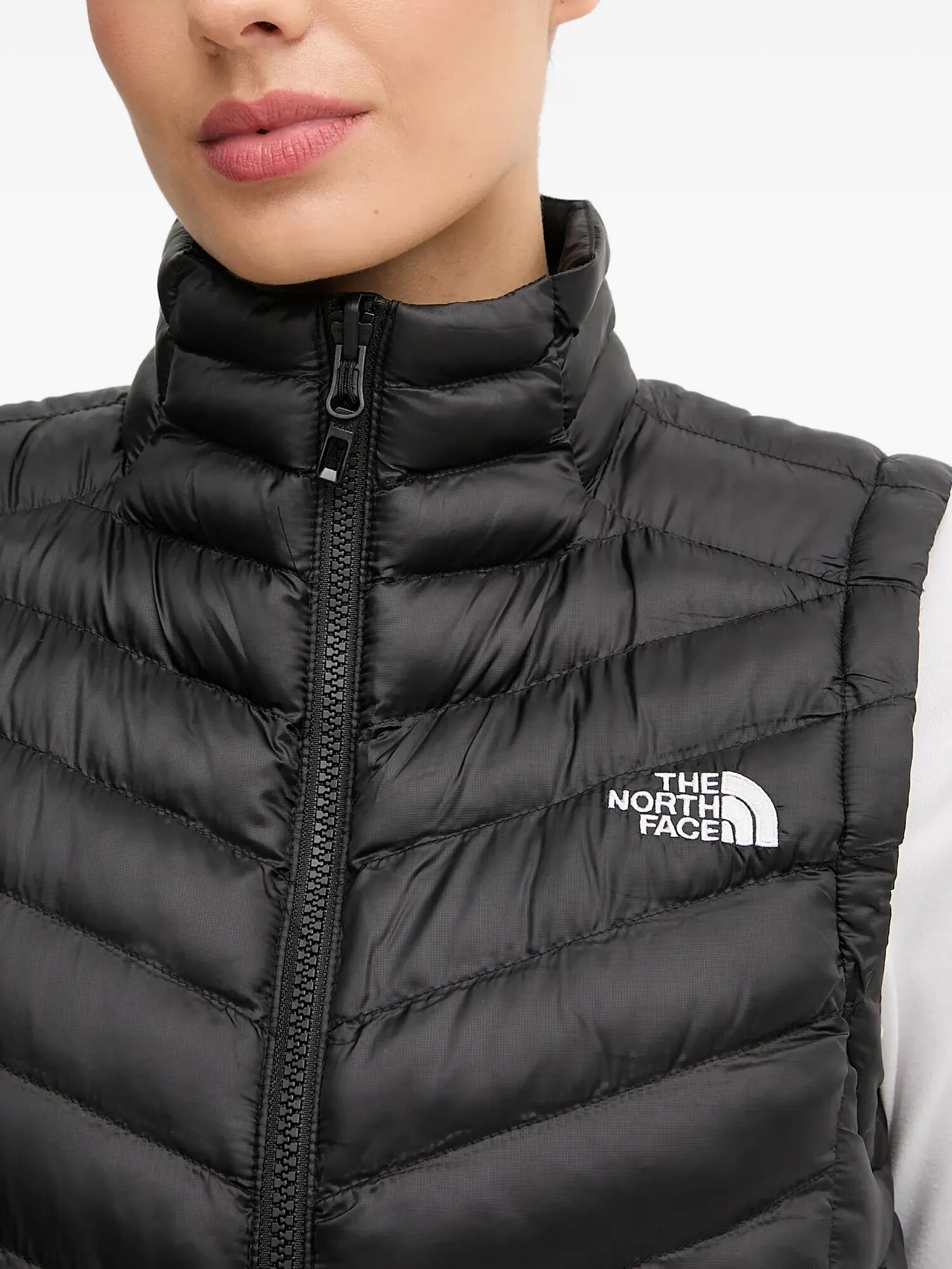 Жилет The North Face Zip-up quilted gilet, размер XS — фото 1