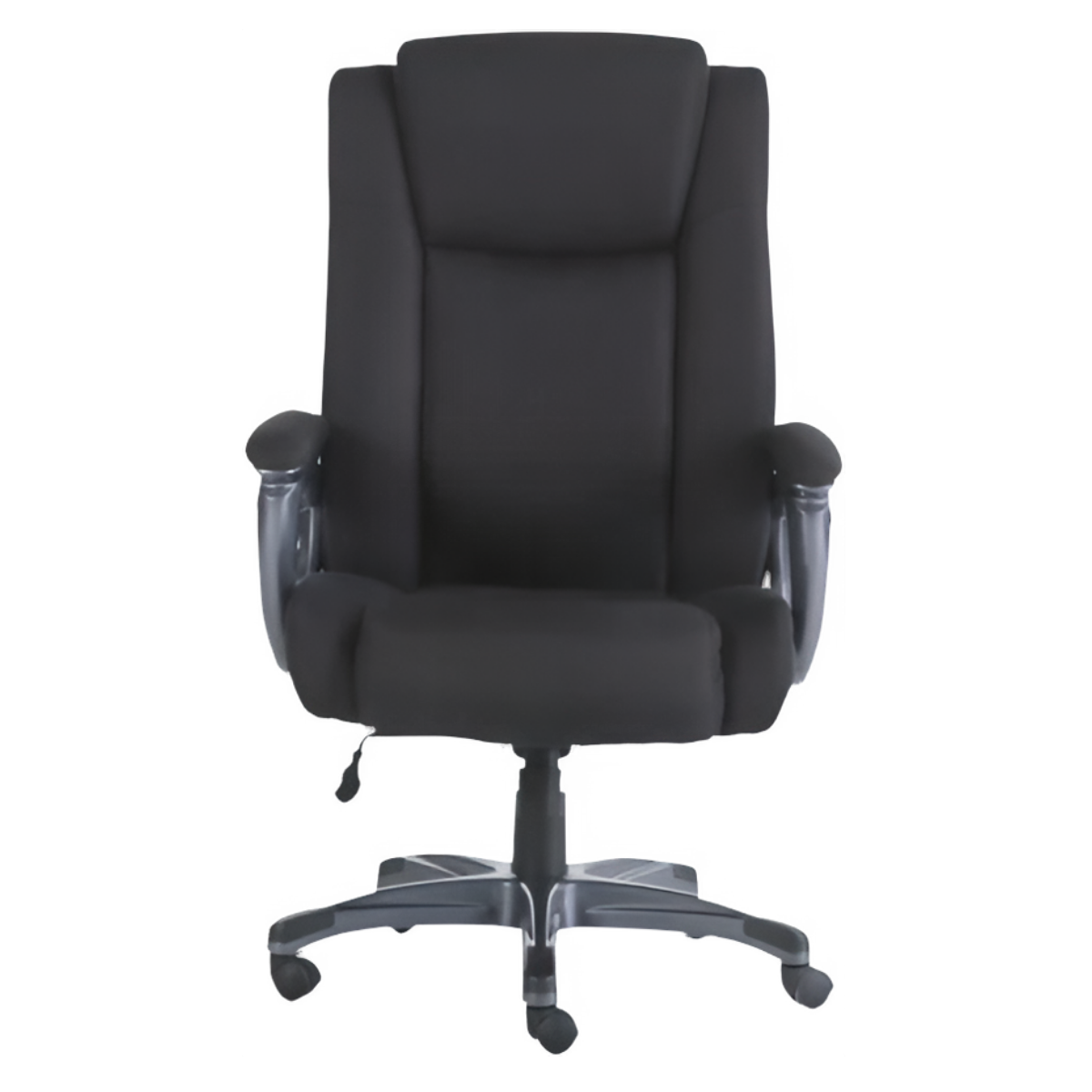 Кресло офисное Brabix Solid HD-005 531822 черный, ткань/метал, до 180 кг, механизм качения