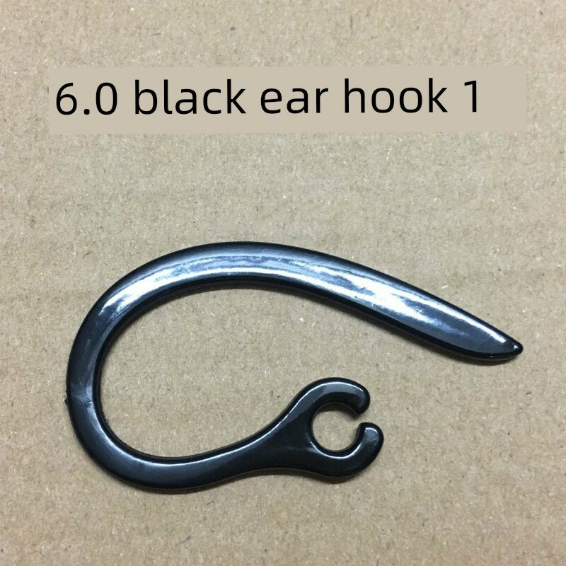 Силиконовые Bluetooth-аксессуары для наушников: мягкие заушные крючки, клипсы, держатели, насадки, вкладыши 6.0 Черный