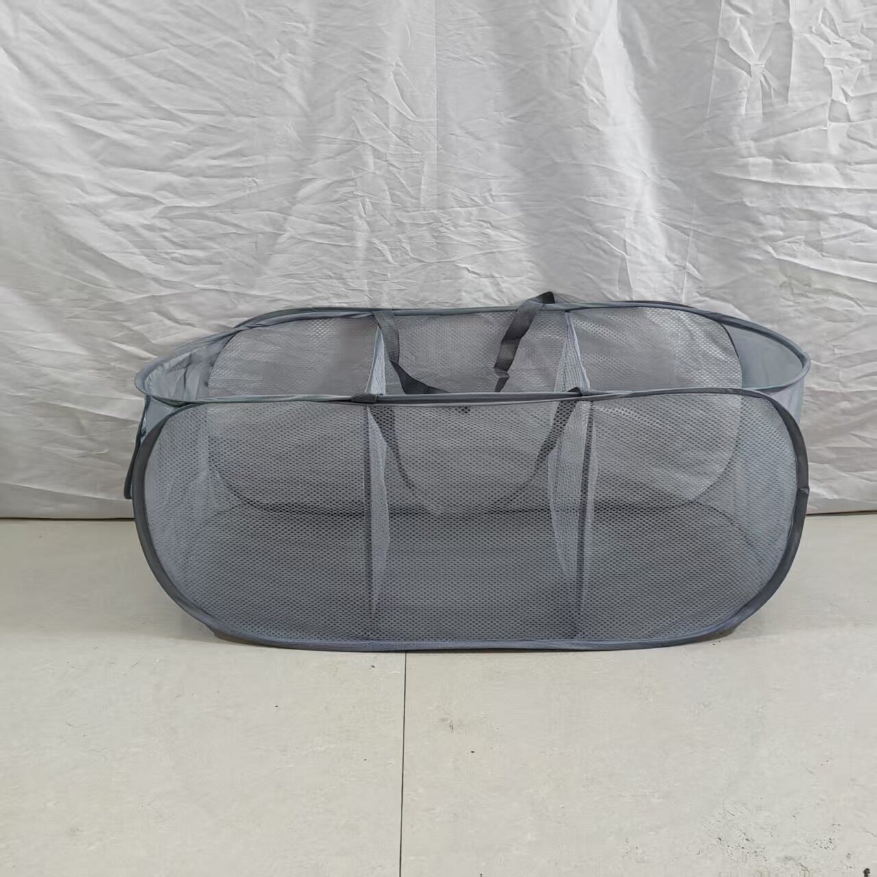 Складная корзина для белья, контейнер для хранения грязной одежды, большая домашняя сетчатая корзина для белья, многофункциональная корзина для ванной