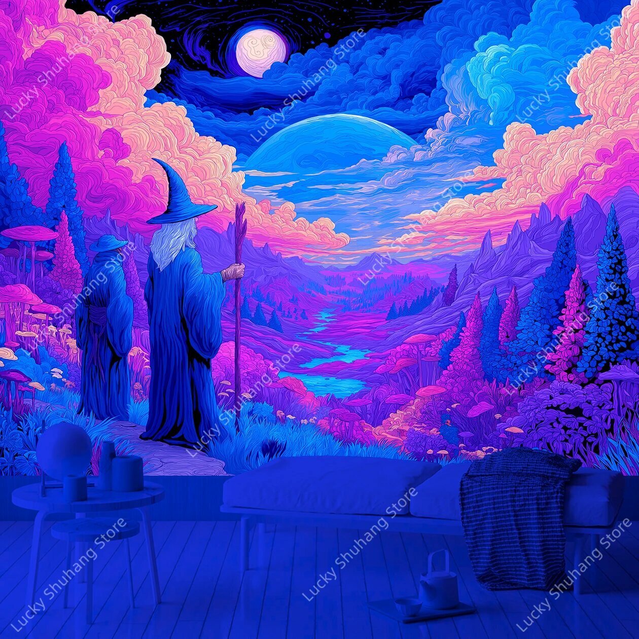 Гобелен "Мистический лес" 180x230cm, Цвет: WF15103