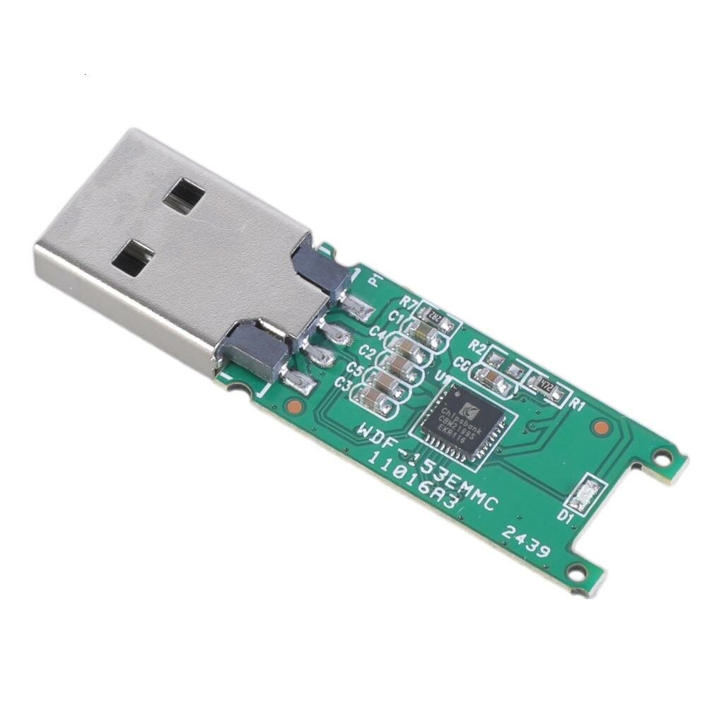 USB 2.0 eMMC адаптер 153 169 eMCP плата без памяти, Зеленый