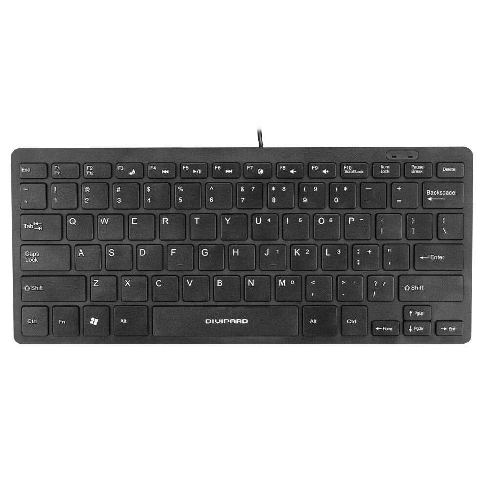 Проводная клавиатура Imperial Leopard D510 USB, ультратонкая, шоколадного цвета, внешняя мини-клавиатура, прямые продажи от производителя