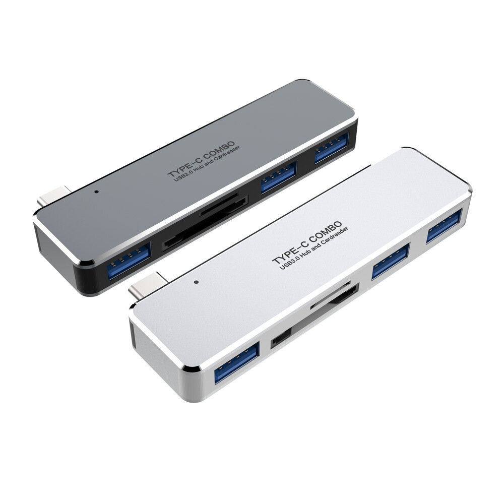 Разветвитель Type-C 5-в-1 для MacBook, многофункциональный хаб, 5-в-1 док-станция с несколькими портами