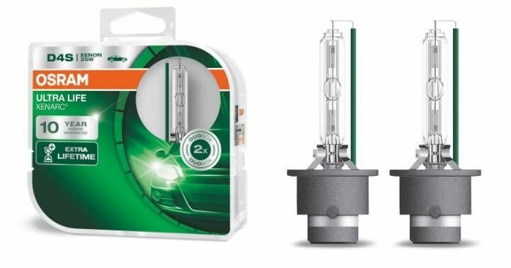 Лампа ксеноновая OSRAM XENARC ULTRA LIFE 66440ULTHCB D4S P32d-5 42 В 35Вт 4200K
