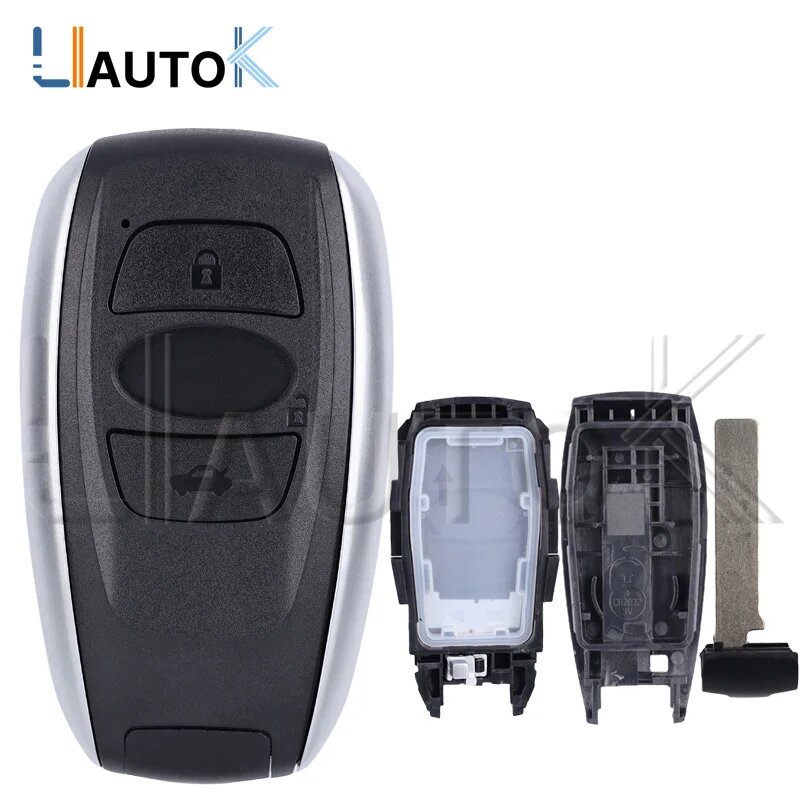 Ключ для Subaru Impreza STI WRX Legacy Outback Forester Ascent Crosstrek, 3 Buttons case, Цвет: 3