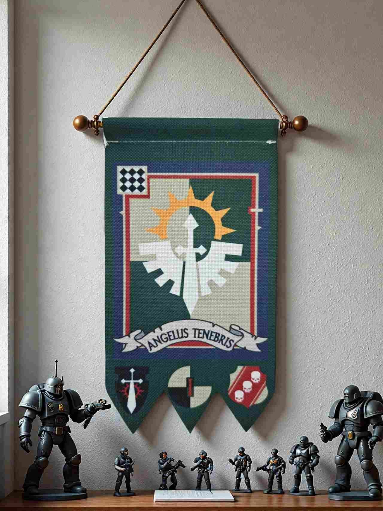 Боевой штандарт легиона 40K 30*16cm /11.8*6.3 inch