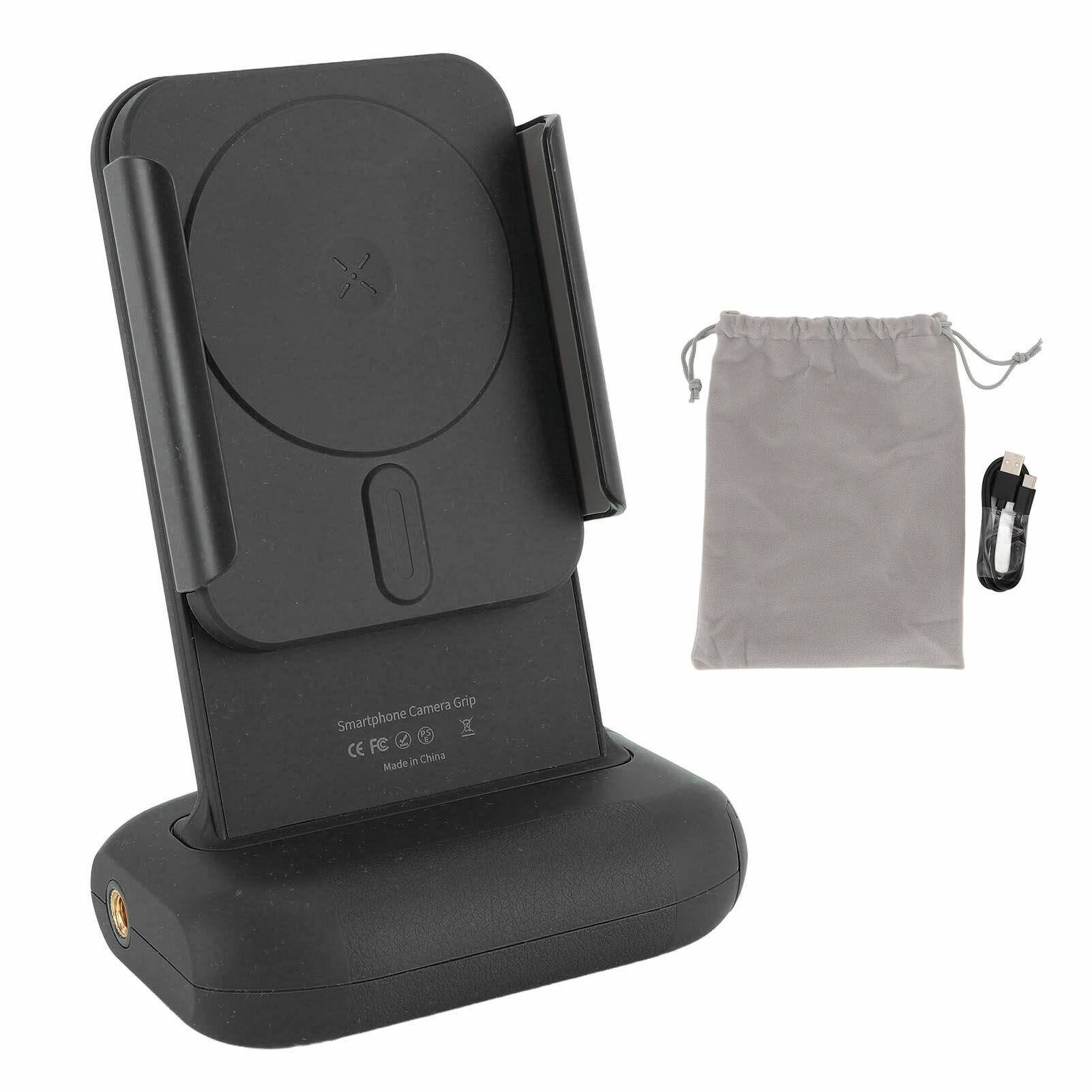 Ручка-пульт для камеры, Bluetooth, поворотный зажим, для съемки, черная