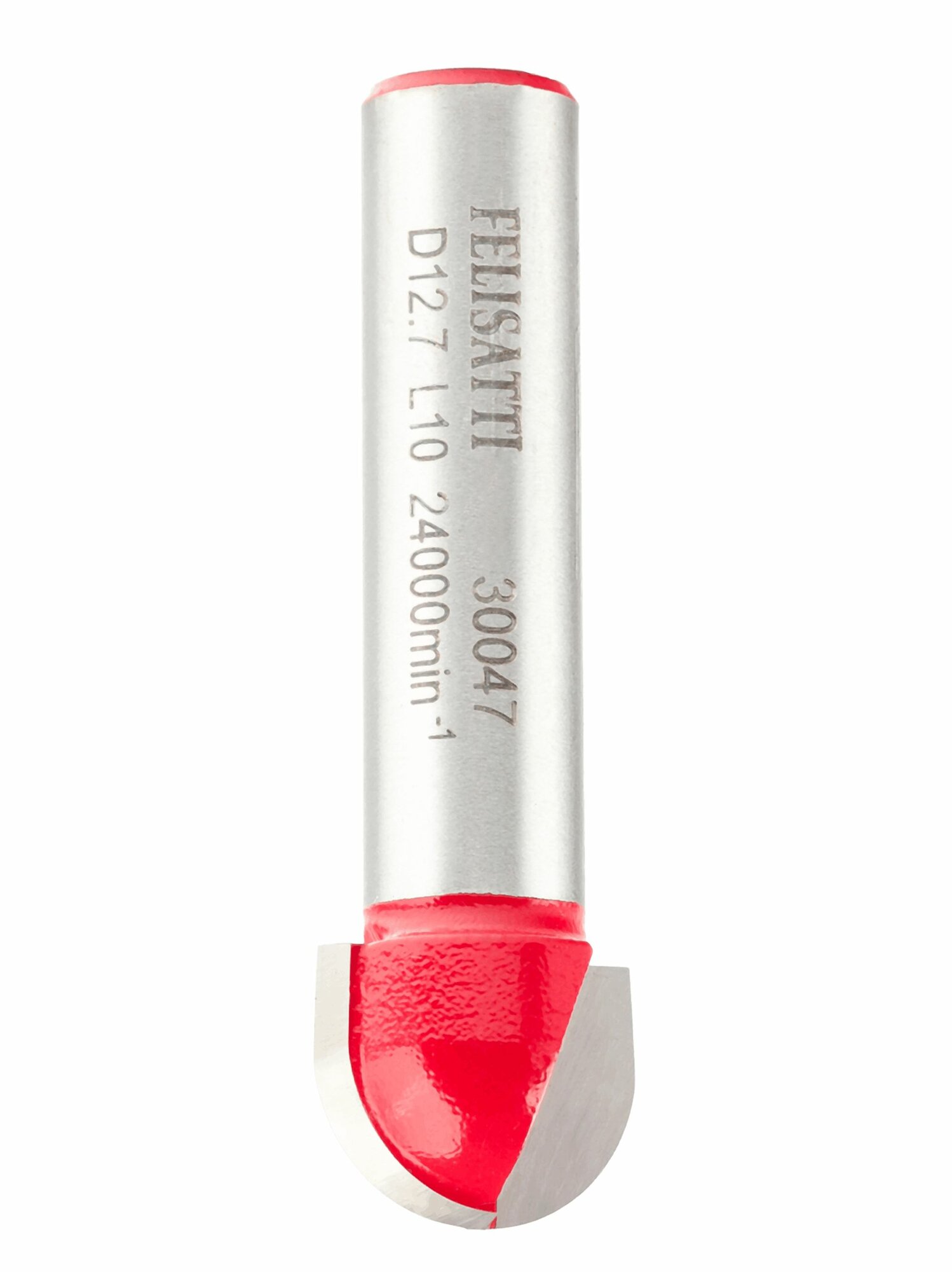 Фреза пазовая гальтельная ф12.7х10, r6.35, хв. 8мм