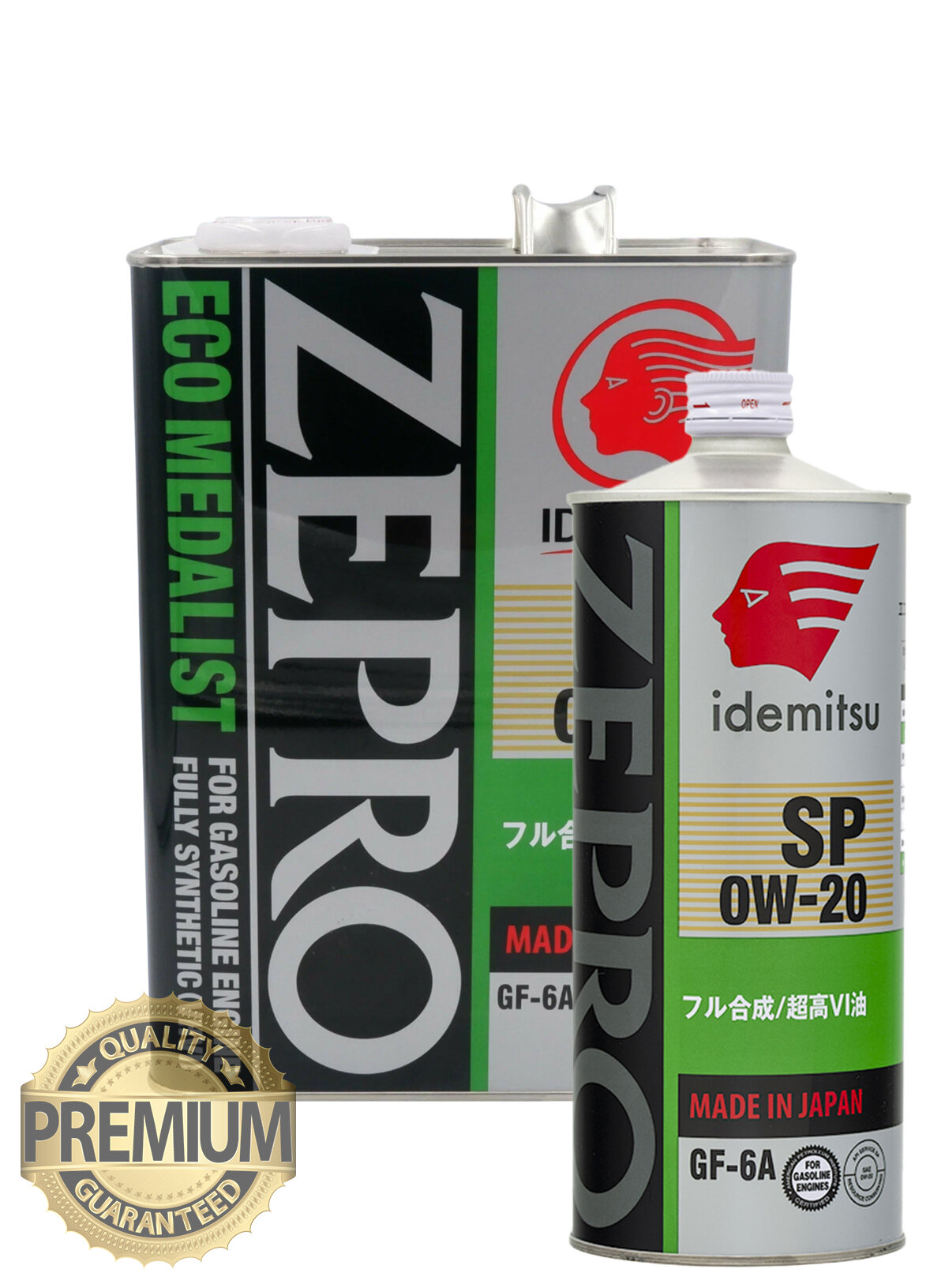 Синтетическое моторное масло IDEMITSU Zepro Eco Medalist 0W-20, 5 л