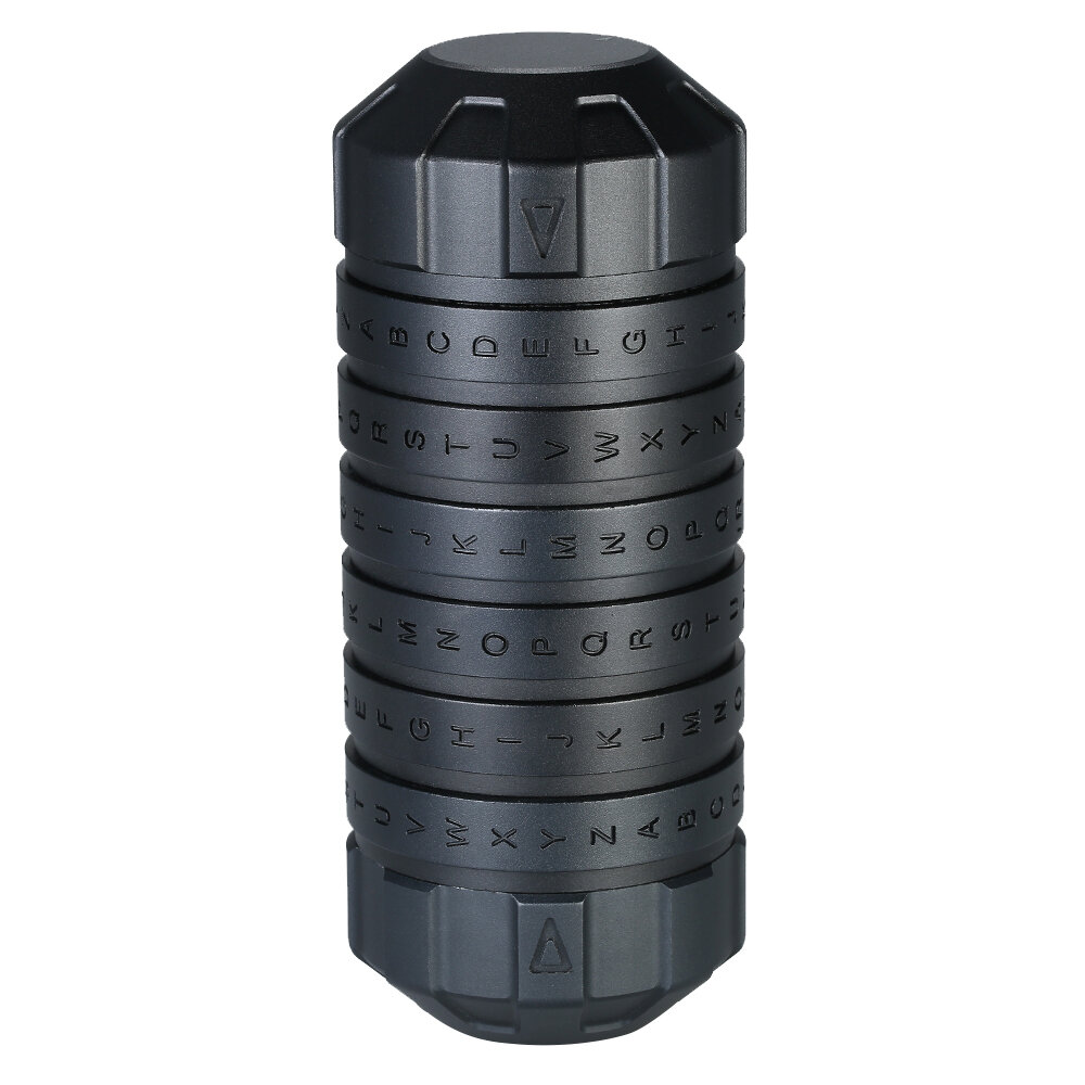 Cryptex Code Lock CNC Processing Valentine's Day Birthday Gifts Red Blue Gold Black Silver Aluminum Alloy ILOVEU 8*3cm 12.5*4.8cm 358g 11.8cm 15*9.5*5cm 476g 1 Cryptex 3 Screws 1 Screwdriver