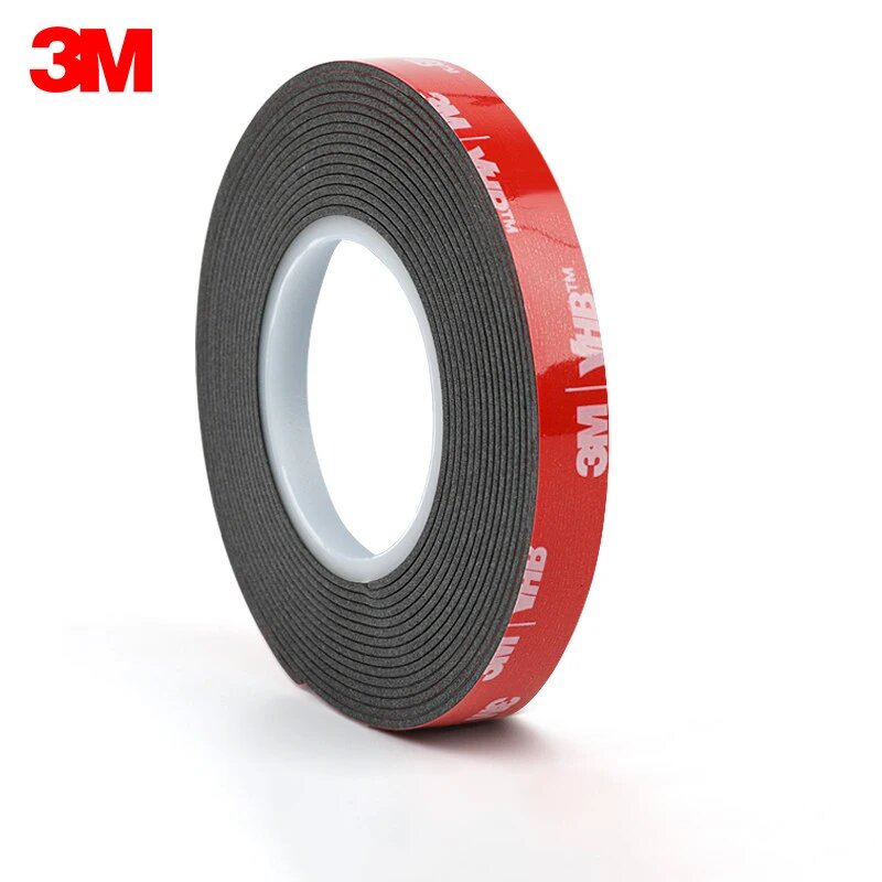 Двусторонняя лента из пенопласта 3 м. 5925. Прочные водонепроницаемые и бесследные ленты Vhb. Устойчивая к высоким температурам двусторонняя лента 3 м.