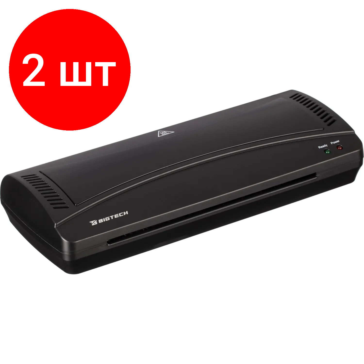 Комплект 2 штук, Ламинатор Promega office OL-280, А4, 80-125 мкм