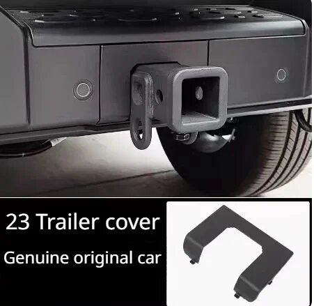 Крышка заднего бампера для прицепа Haval TANK 300 2021 2022, аксессуары для крышки крюка прицепа