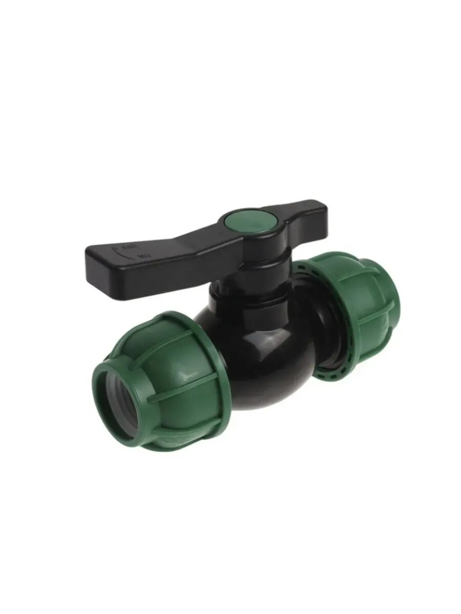 Надежный шаровой кран для ПНД труб 32 мм