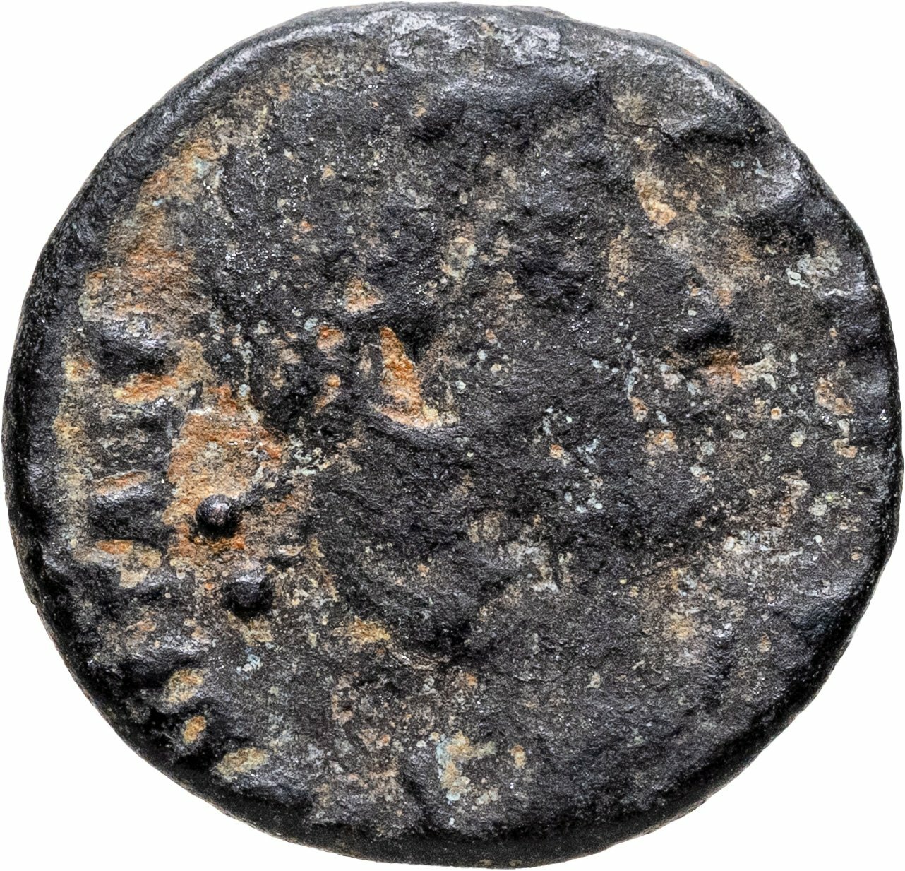 Римская Империя, Констант, 333-350 гг, Центенионалий реверс: Две Виктории стоят, между ними пальмовая ветвь, Медь, в сохранности F