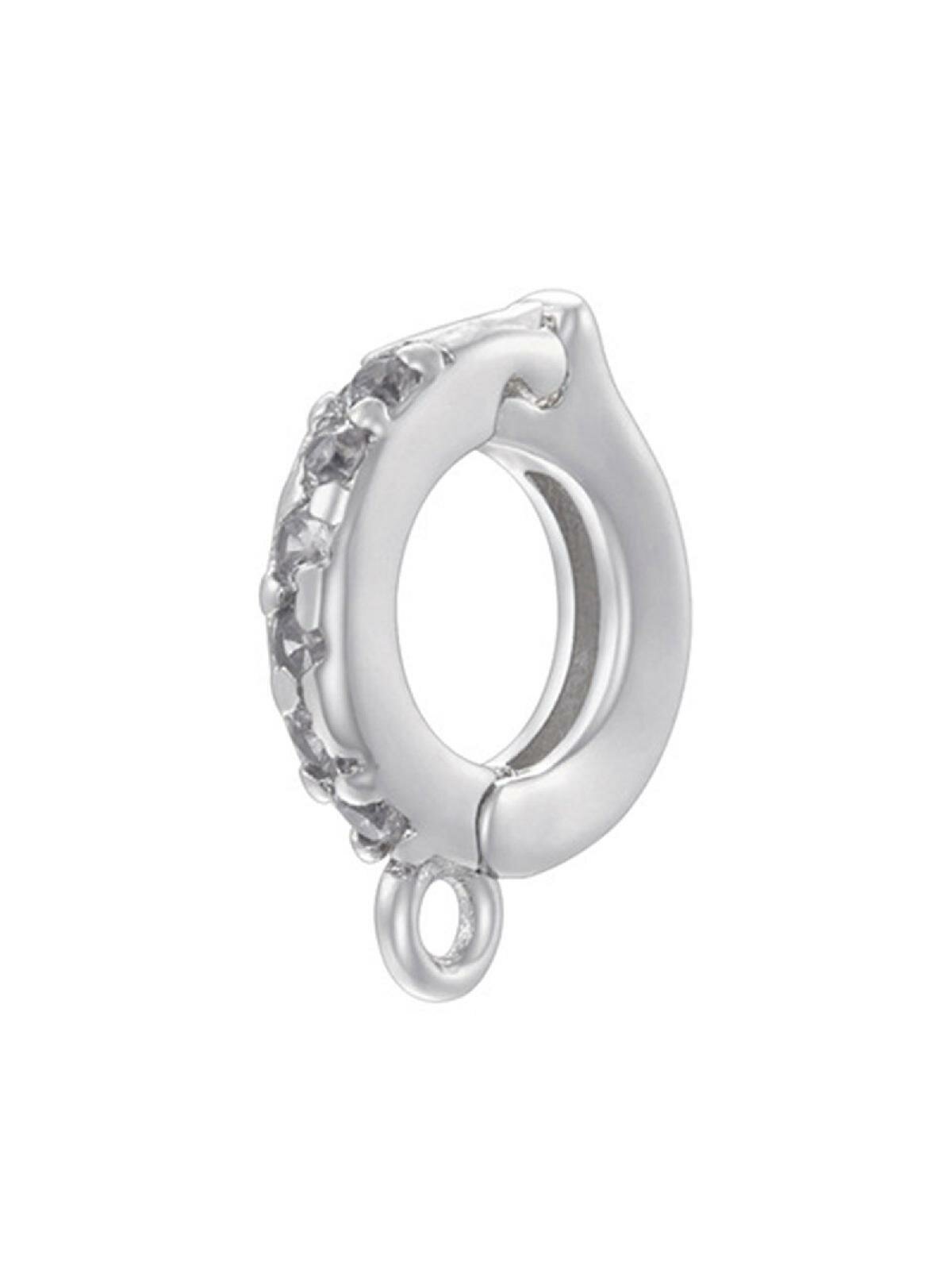 Аксессуар с застежкой-усилителем из мелкого жемчуга для создания ожерелья и браслета