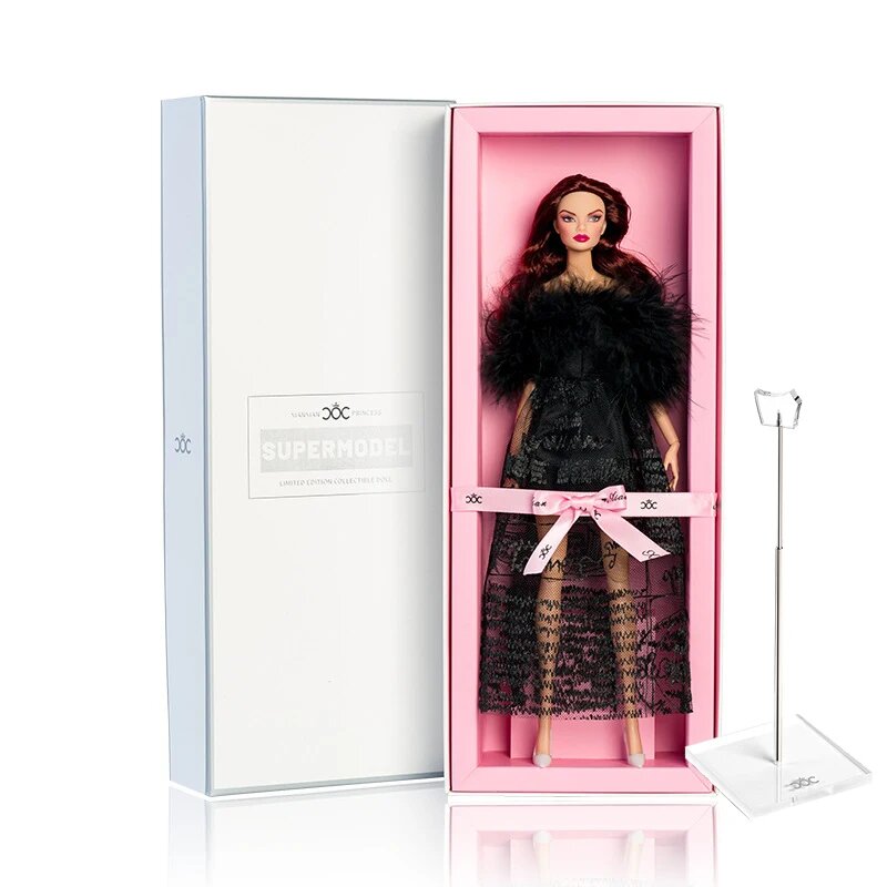 Кукла супермодель Xianxian Princess 32 см, черный Elegant black-C