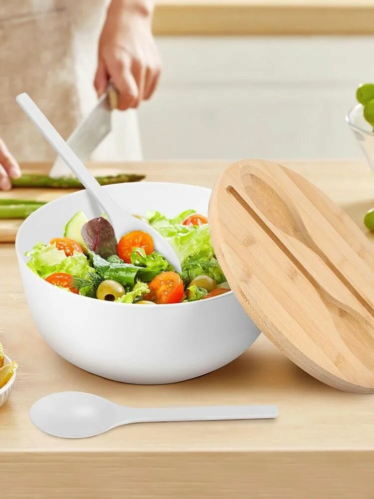 Салатник 3800 мл 1 шт белый