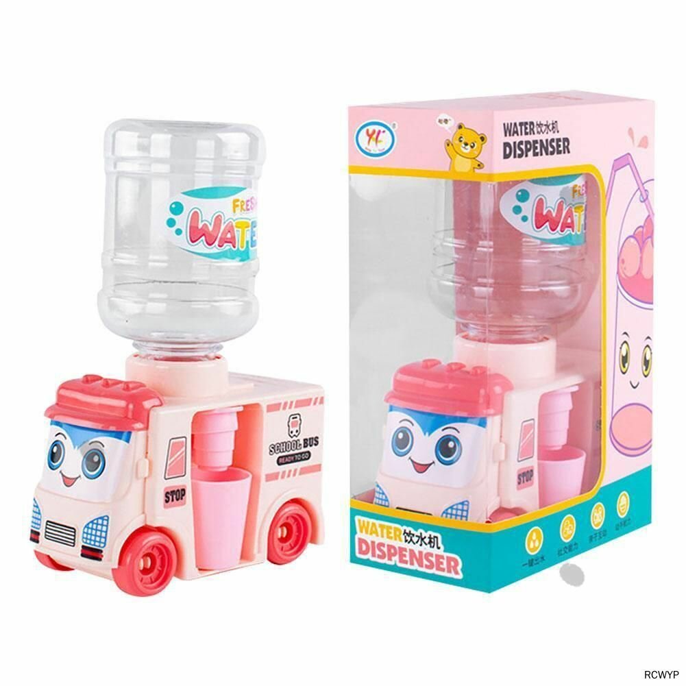 Улер для воды детский настольный зайчик розовый, мини-диспенсер для ребёнка