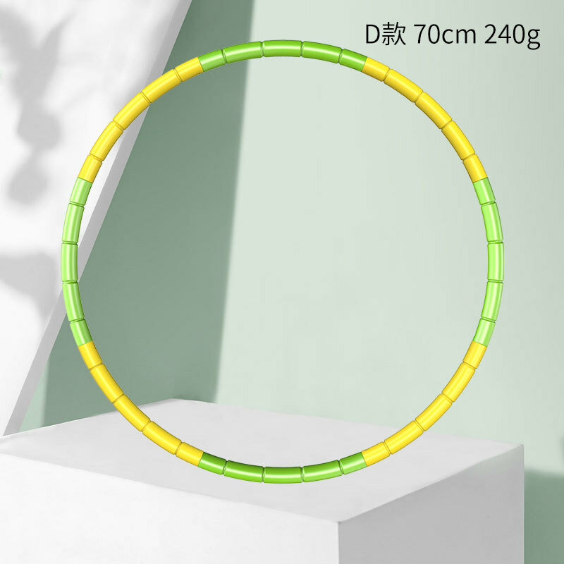 Хула-хуп Ruiyuan для детей и учеников начальной школы, съемный фитнес-сплайсинг спортивный хуп, специально для взрослых, хула-хуп для командного творчества