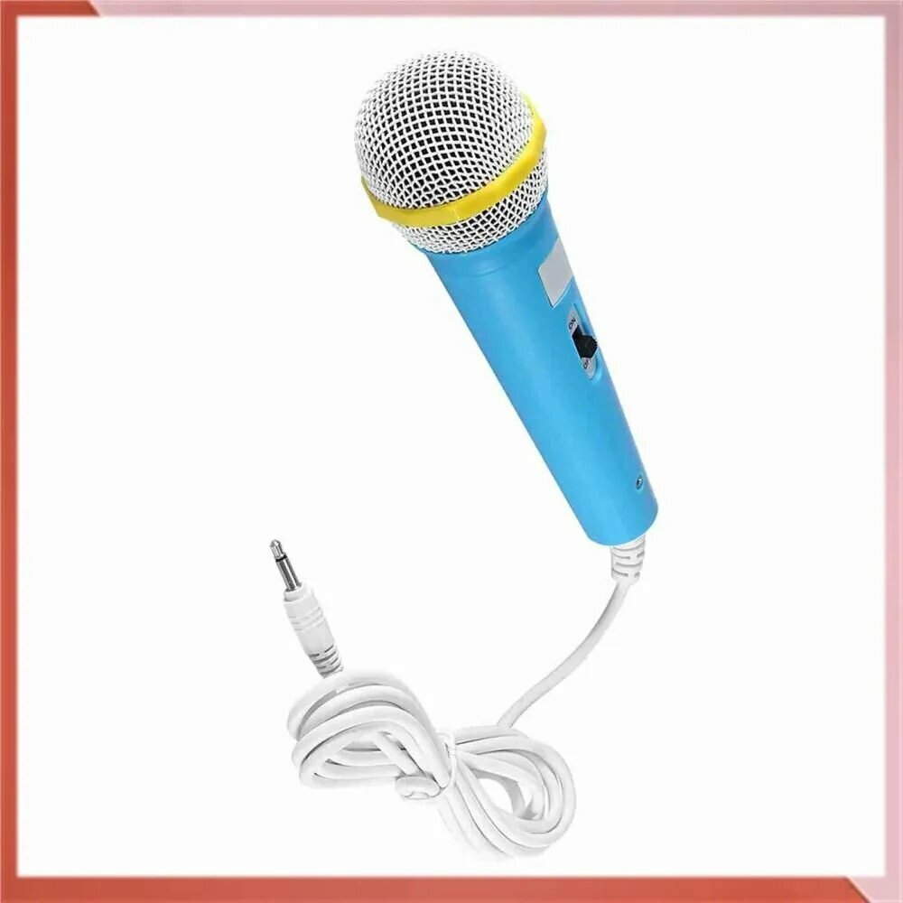 Микрофон, синий