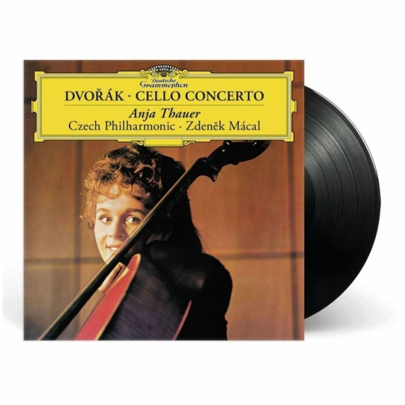Виниловая пластинка Anja Thauer, Dvorak, Czech Philharmonic, Zdenek Macal - Cello Concerto