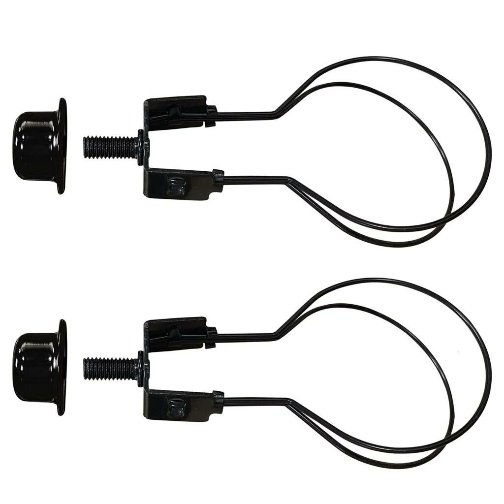 2шт Держатель для арфы для абажура Зажим для адаптера на адаптере для абажура пружинный зажим