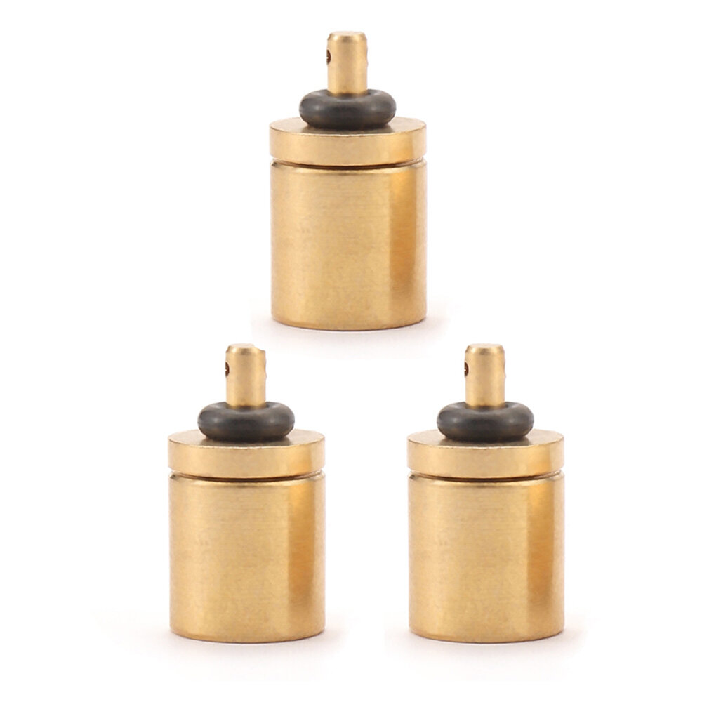 Адаптер для заправки газового баллона Акссесор для заправки газового баллона Для Camping на открытом воздухе Инструмент для заправки газового баллона из латунья Клапаны для заправки газового баллона Количество: 1шт, 2шт, 3шт Материал: латунья Цвет: